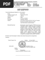 Contoh Surat PM 1 Dari Kelurahan | PDF