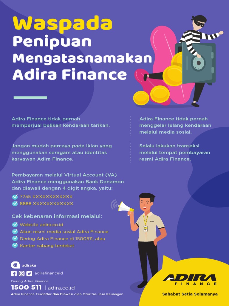 Poster (40x60cm) - Pencegahan Penipuan | PDF