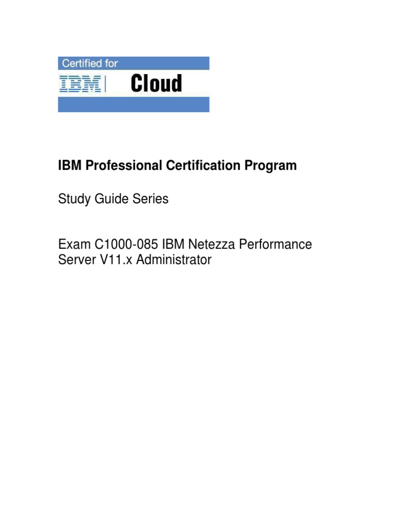 IBM Professional Certification Program: Study Guide Series | PDF ...