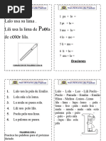 Plan Lector Primer Grado | PDF | Educación primaria | Comprensión lectora