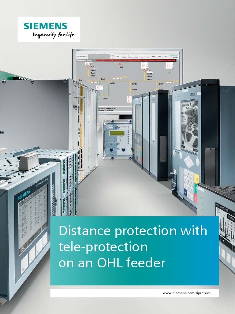 Distance Protection With Tele-Protection On An OHL Feeder | Download ...