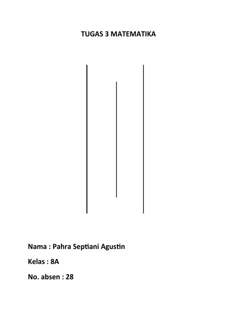Tugas 3 Matematika | PDF