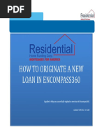 Encompass Loan Training | PDF | Loans | Credit