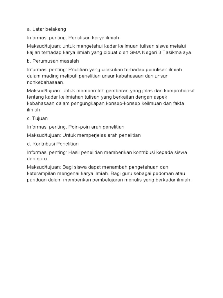 Print Tugas Bahasa Indonesia | PDF