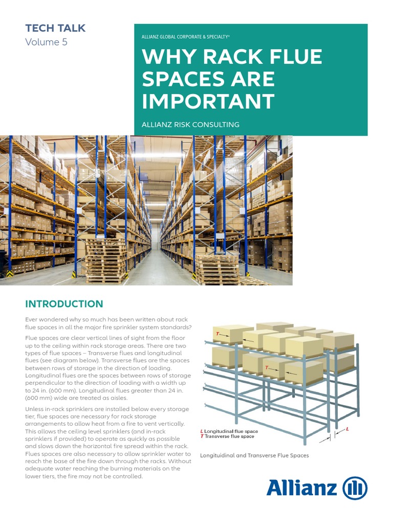 ARC Tech Talk Vol 5 Why Rack Flue Spaces Are Important en | PDF | Fire ...