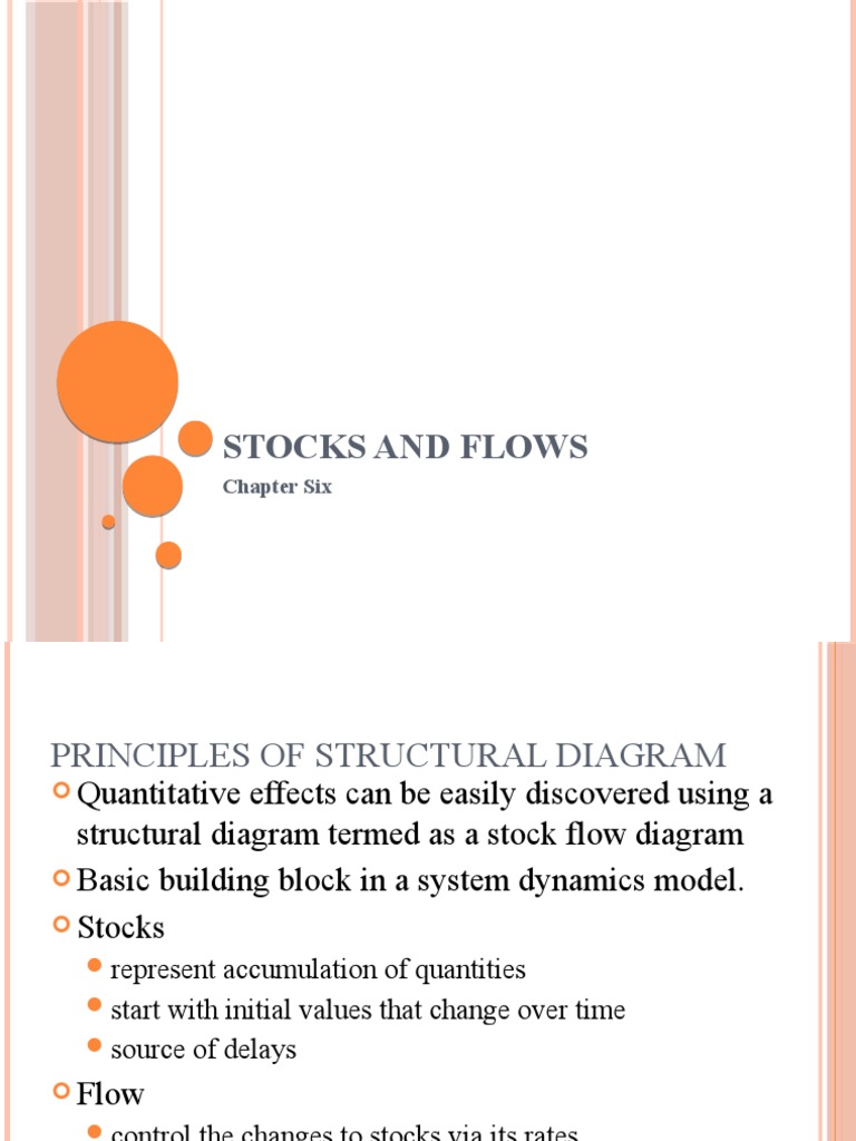 Chapter 5 Stock and Flow Diagram | PDF | Variable (Mathematics) | Fluid ...