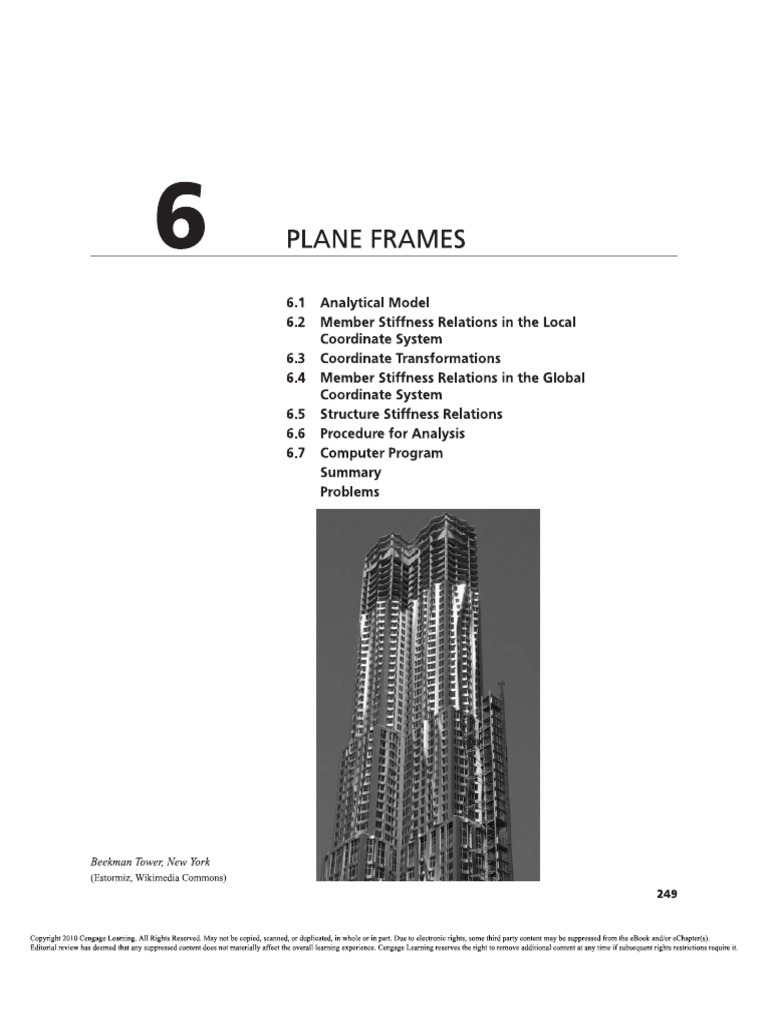 Materi - 03. Plane Frames | PDF