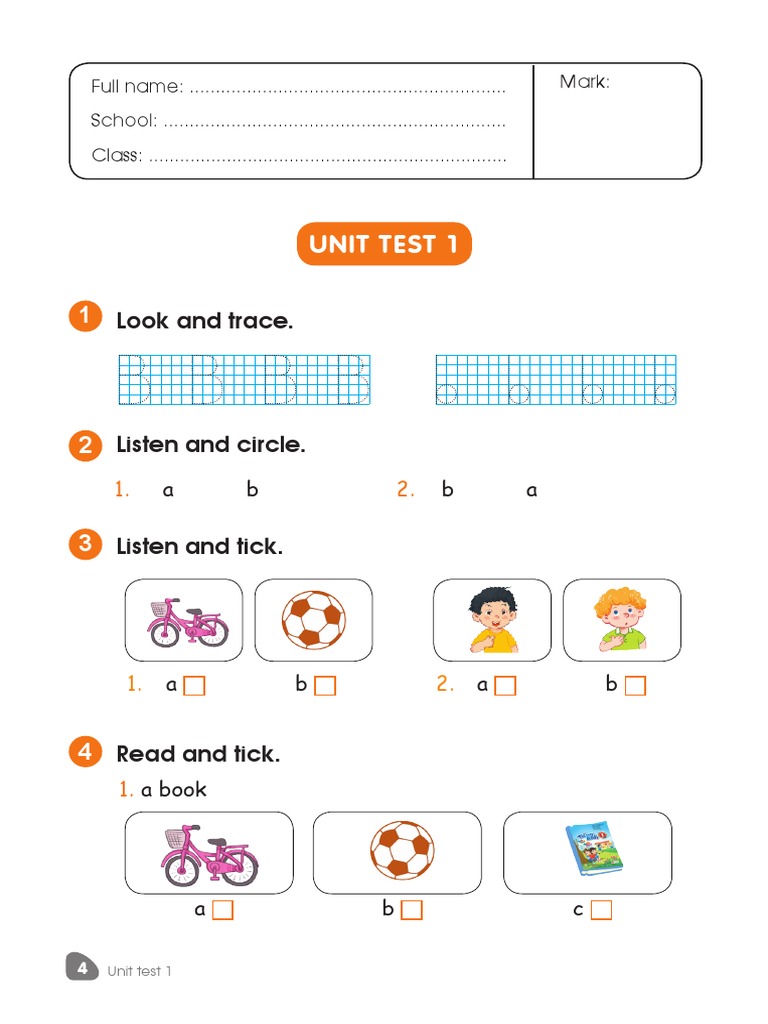 Unit Test 1 for Mark | PDF