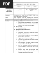 SOP Ultrasonografi (USG) | PDF