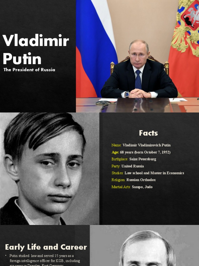 Vladimir Putin | PDF | Vladimir Putin | World Politics