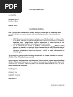 Return of Company Property Letter | PDF | Property | Government