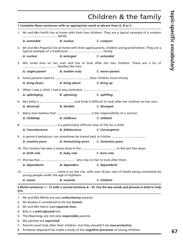 Children The Family | PDF | Family | Social Institutions