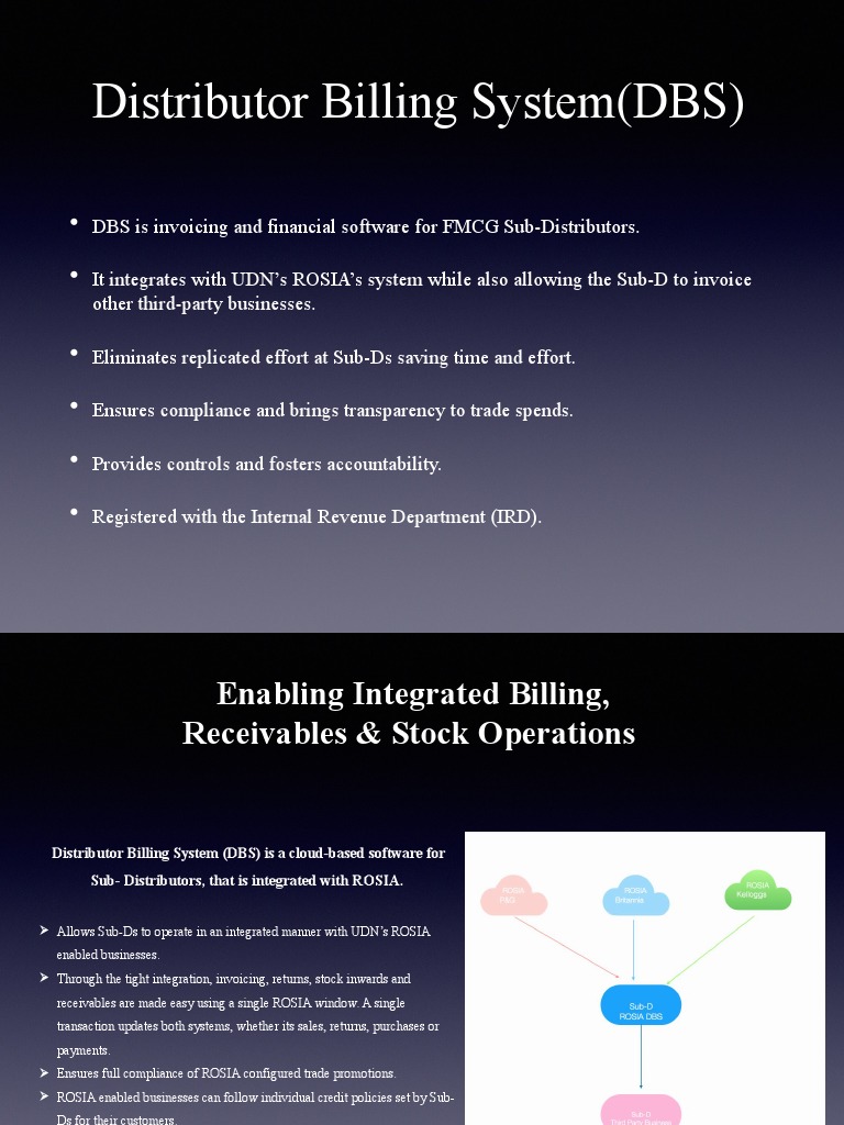 Overview On DBS | PDF | Invoice | Receipt