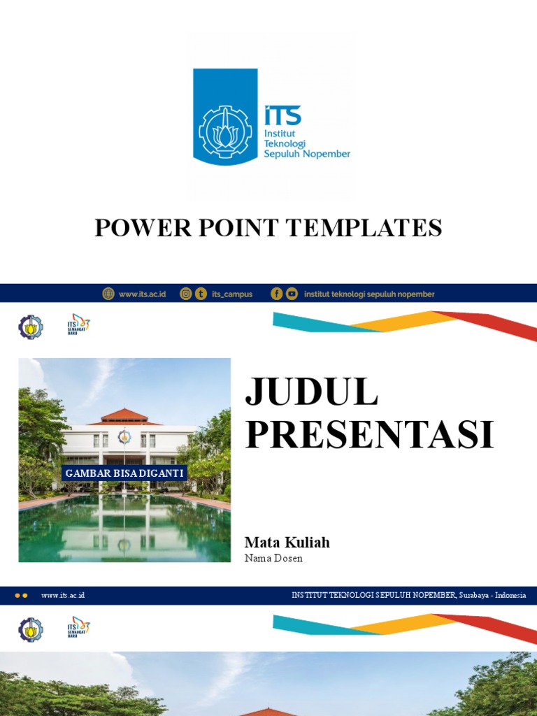 Template Presentasi ITS | PDF | Komputer