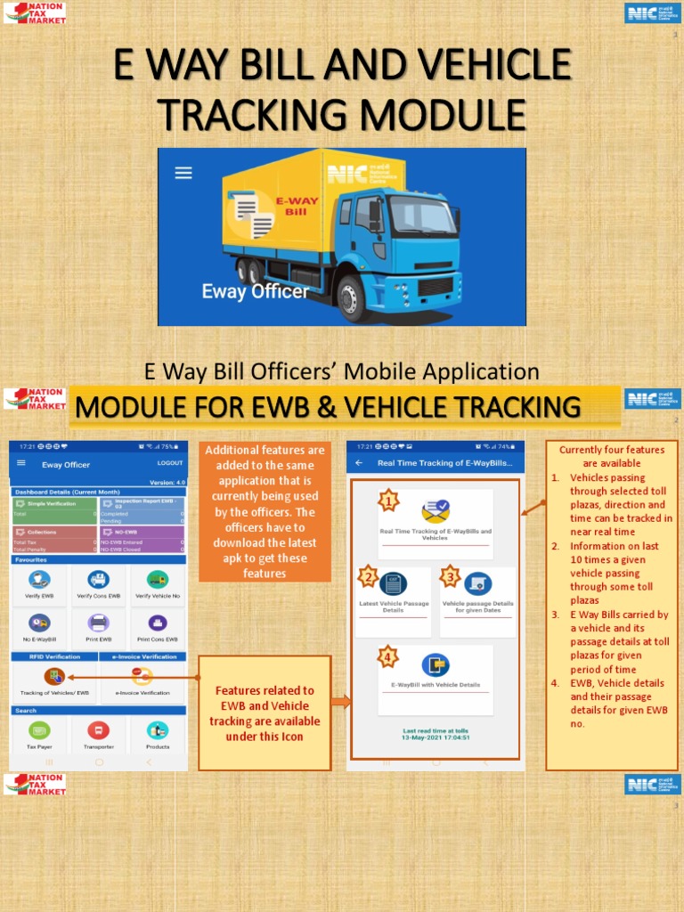 EWB - Vehicle Tracking Mobile App | PDF | Icon (Computing) | System ...