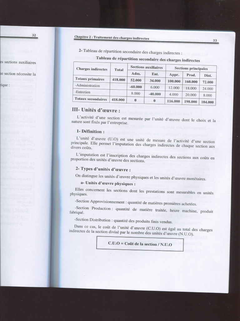 Compta Analytique | PDF