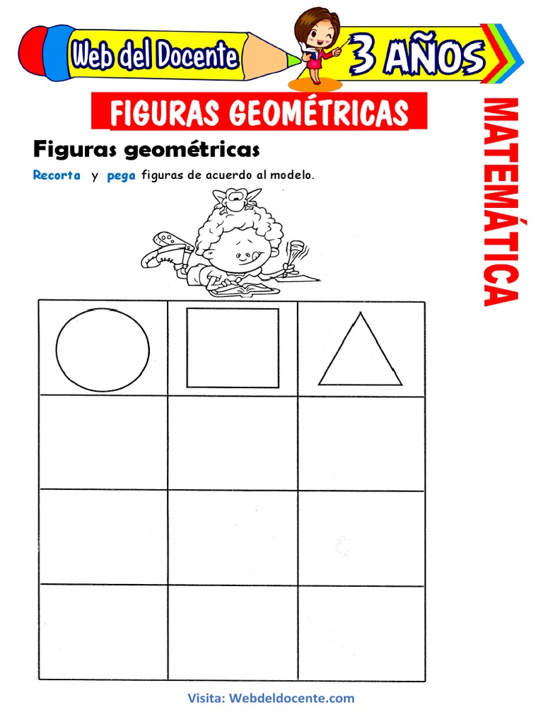 Noción de Figuras Geométricas para Niños de 3 Años | PDF