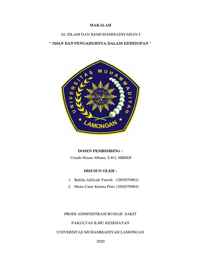 Pengaruh Iman dalam Kehidupan Manusia | PDF | Agama & Spiritualitas