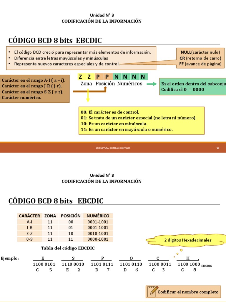 Codigo Ebcdic | PDF
