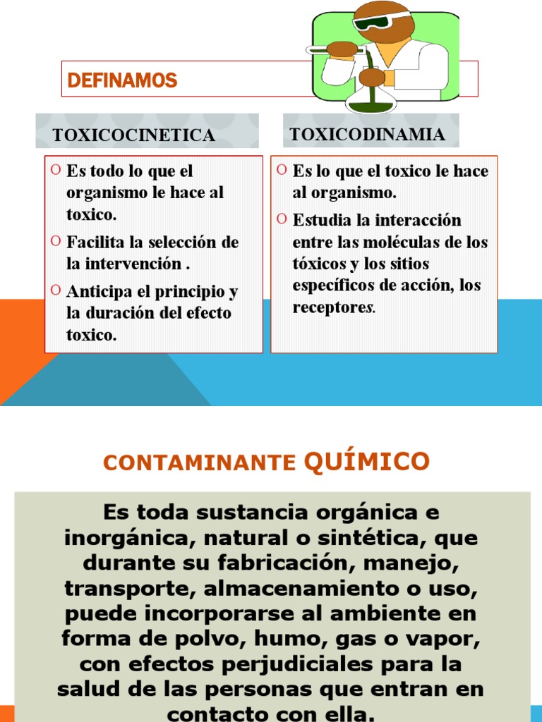 2.1) Toxicocinetica y Toxicodinamia | PDF | Digestión | Toxicidad