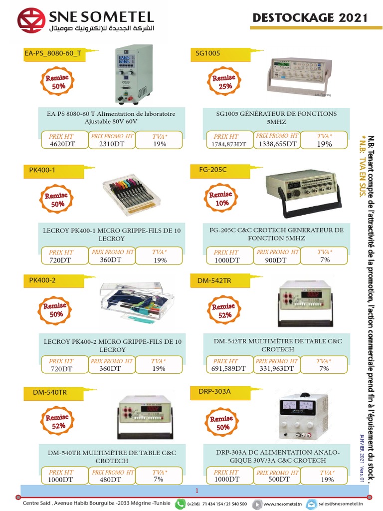 SNE SOMETEL - Déstockage - 2021 | PDF | La nature