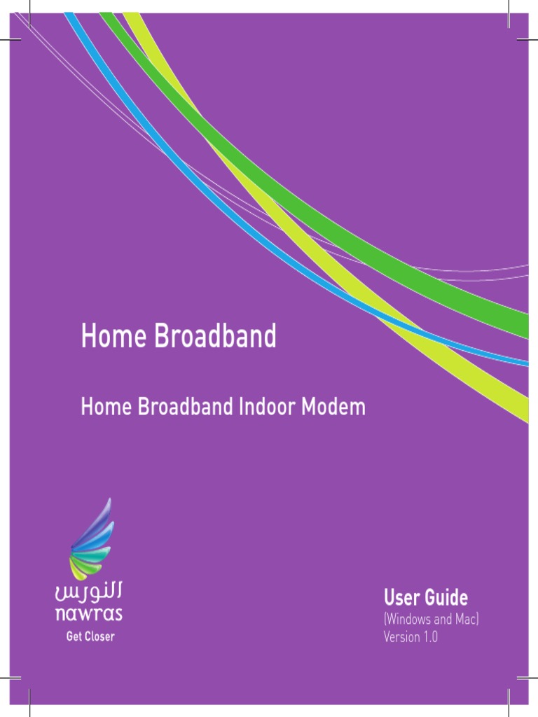 Home Broadband Indoor Modem Guide | PDF | Wi Fi | Modem