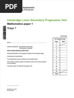 Sample - Maths Year 7 | PDF | Mathematics | Sampling (Statistics)