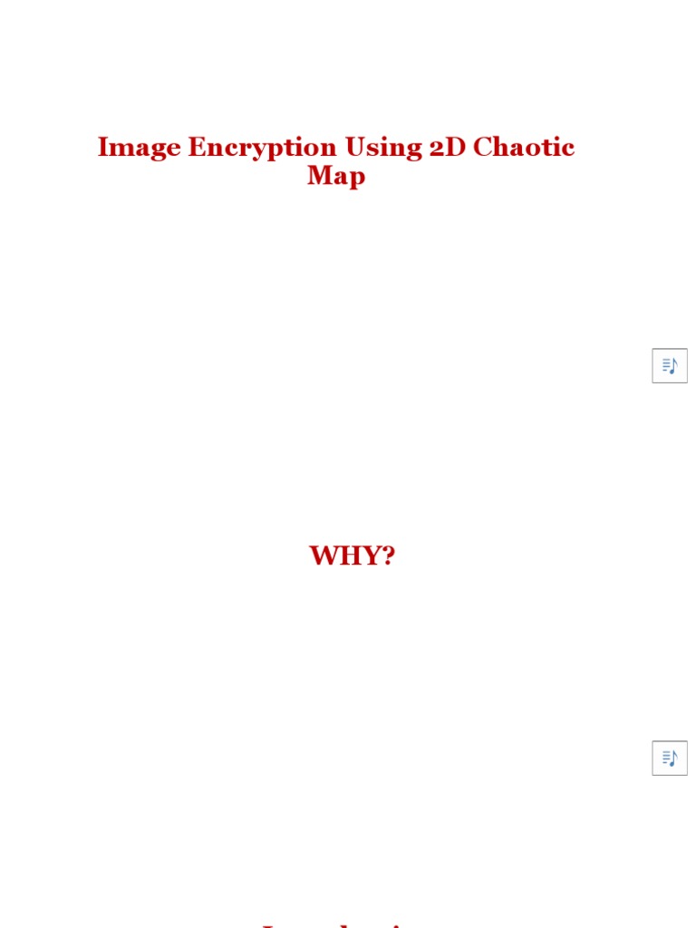 Image Encryption Using 2D Chaotic Map | PDF | Chaos Theory | Matrix (Mathematics)