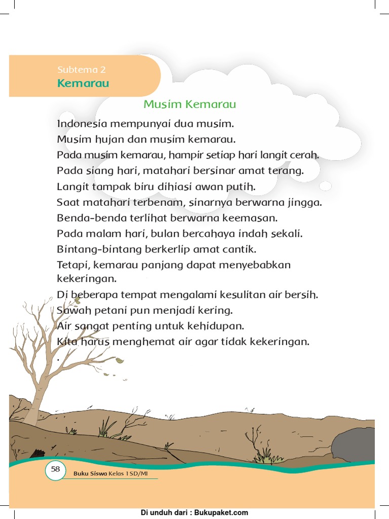 Subtema 2 Kemarau | PDF