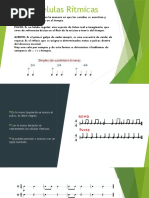 Células Rítmicas | PDF | Notación musical | Formas musicales