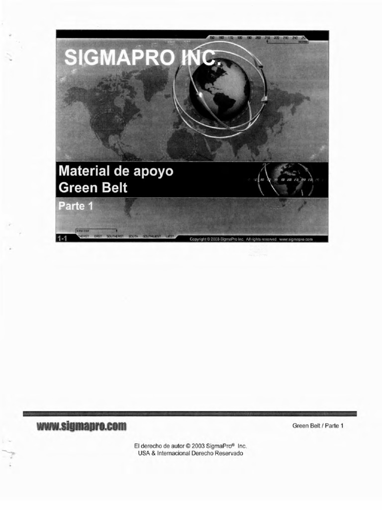 Greeb Belt Gral | PDF | Six Sigma | Business