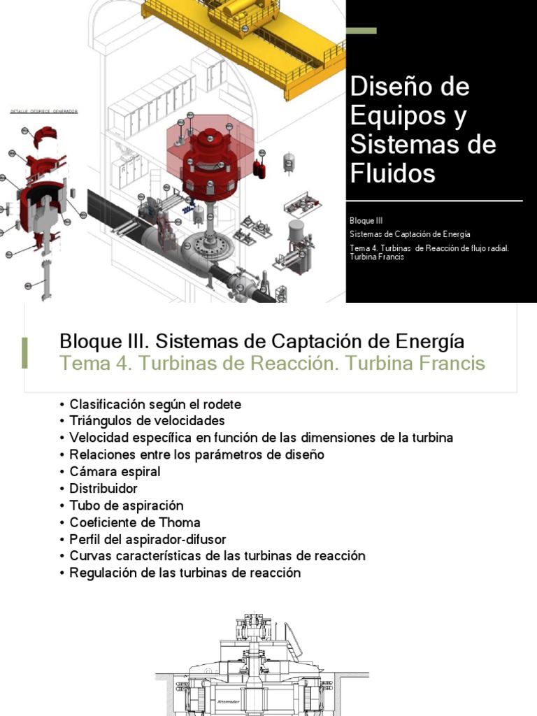 5. Turbinas de Reacción de flujo radial 2021 | PDF | Turbina ...