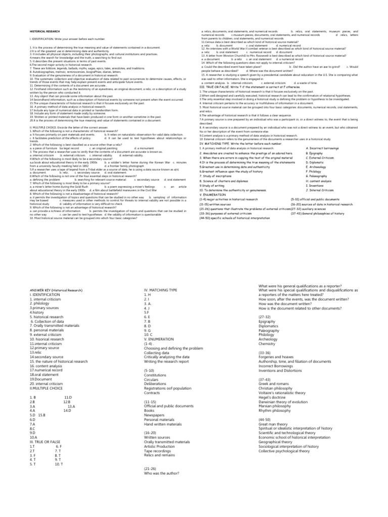 Historical Research | PDF | Data Analysis | Data