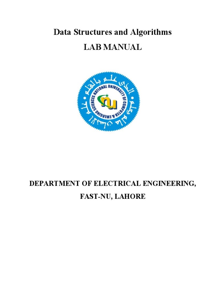 Data Structures & Algorithms Lab Manual | PDF | Queue (Abstract Data ...