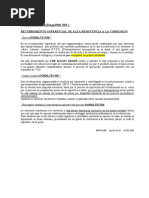 Ficha Tecnica Geomet 500 | PDF | Revestimiento | Aluminio