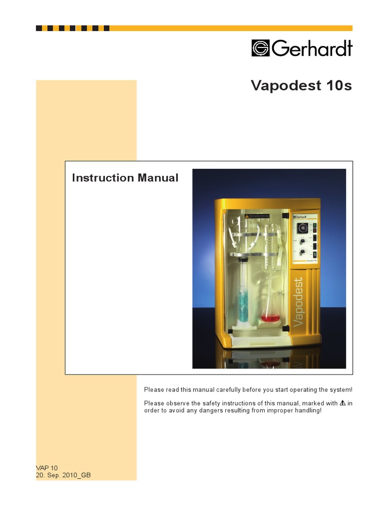 Manual de Instruccion Vap 10s | PDF | Mains Electricity | Ac Power ...