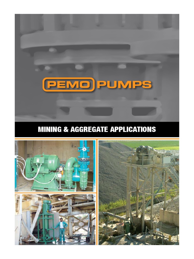 PEMO Applications Mining | PDF | Pump | Chemical Equipment