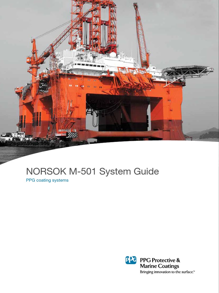 NORSOK M-501 System Guide: PPG Coating Systems | Download Free PDF | Galvanization | Steel