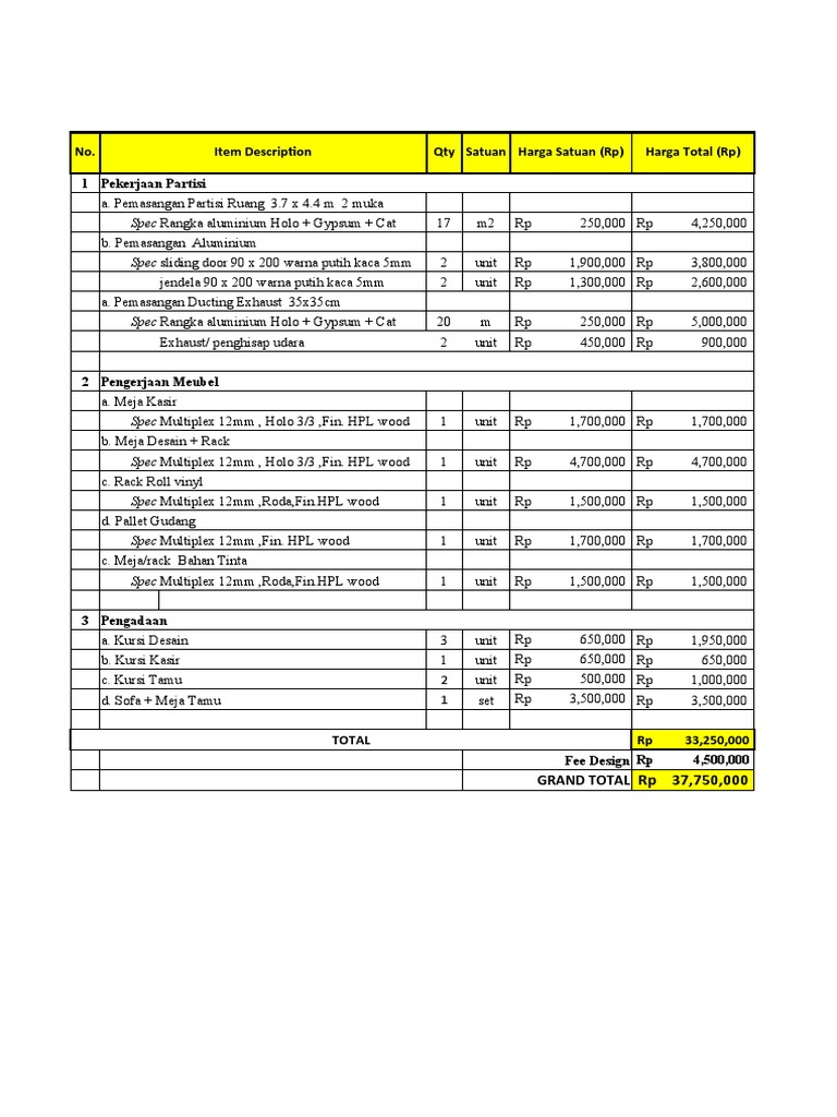Rab Percetakan | PDF