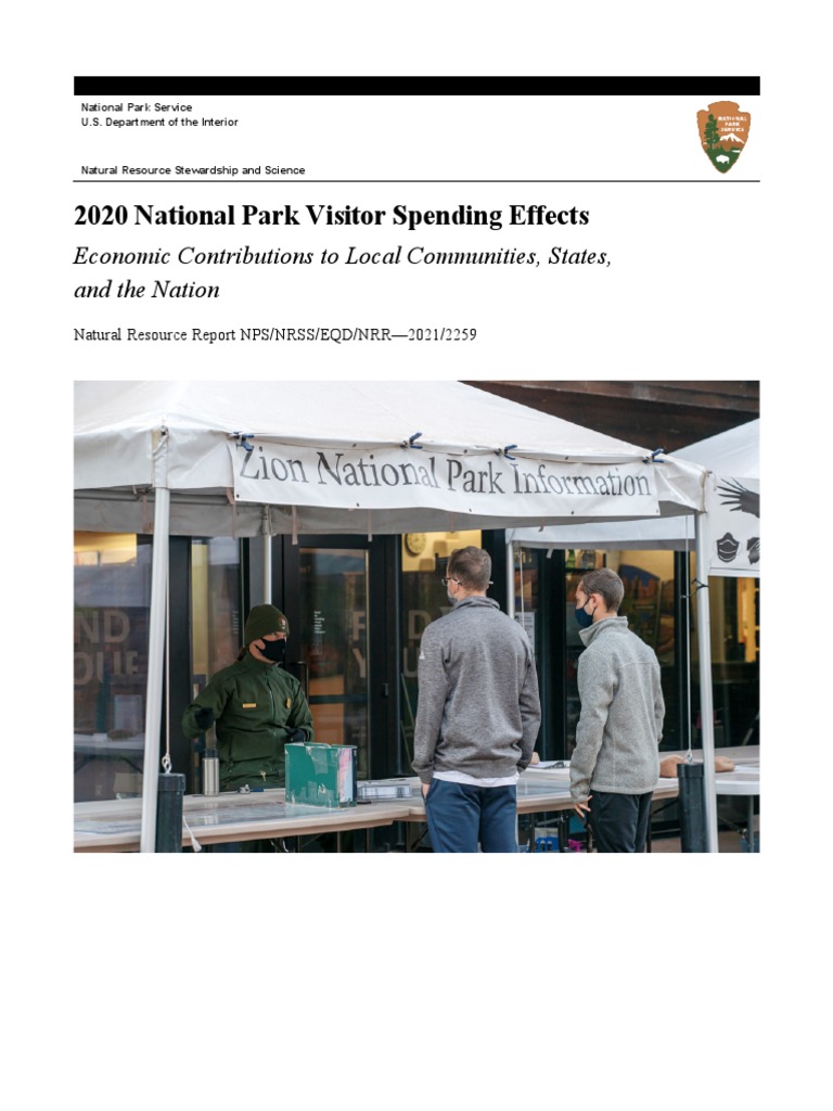 NPS 2020 Visitor Spending Effects | PDF | National Park Service | Economics