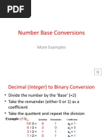 DLD Number System and Conversion | PDF | Lexicology | Notation