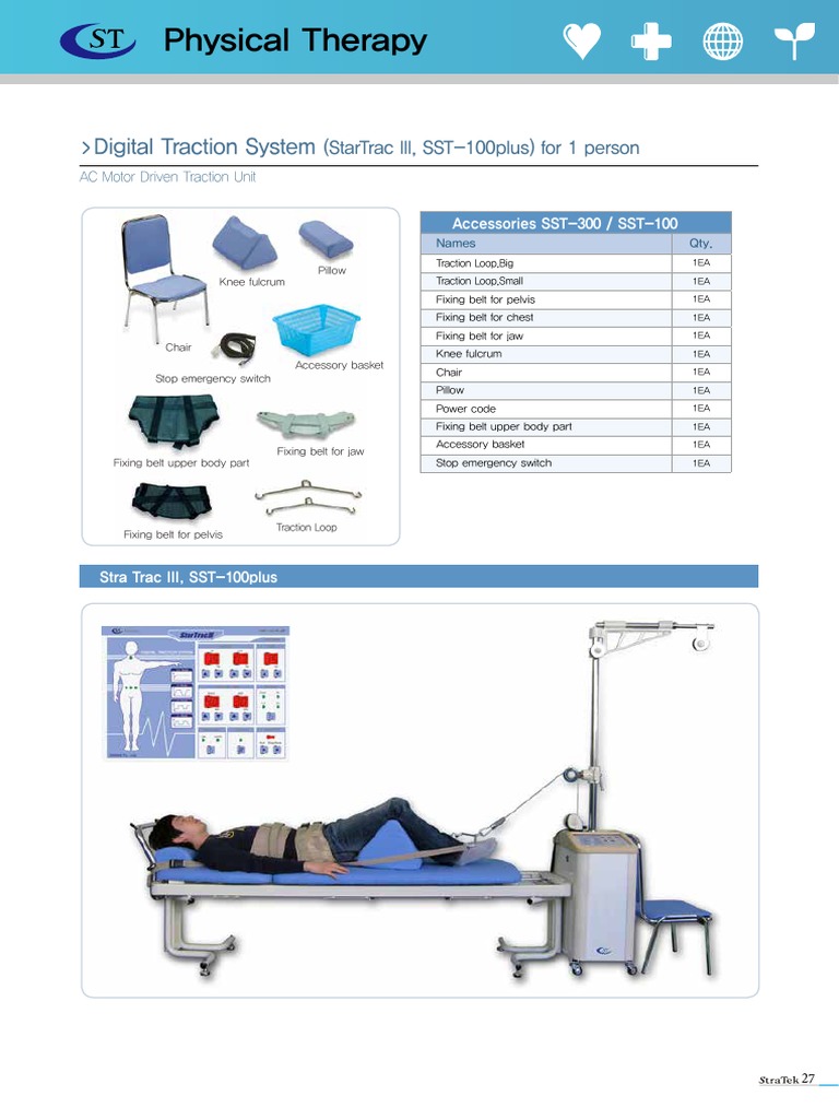 Digital Traction System (StarTrac III, SST-100plus) For 1 Person | PDF