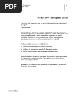 Chapter 3 - Control Statements | PDF | Control Flow | Computer Programming