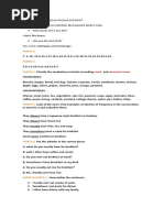Writing Practice Restaurant Menu Worksheet | PDF