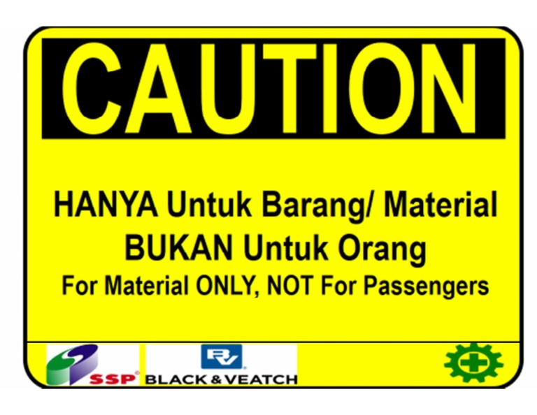 Caution A4 | PDF