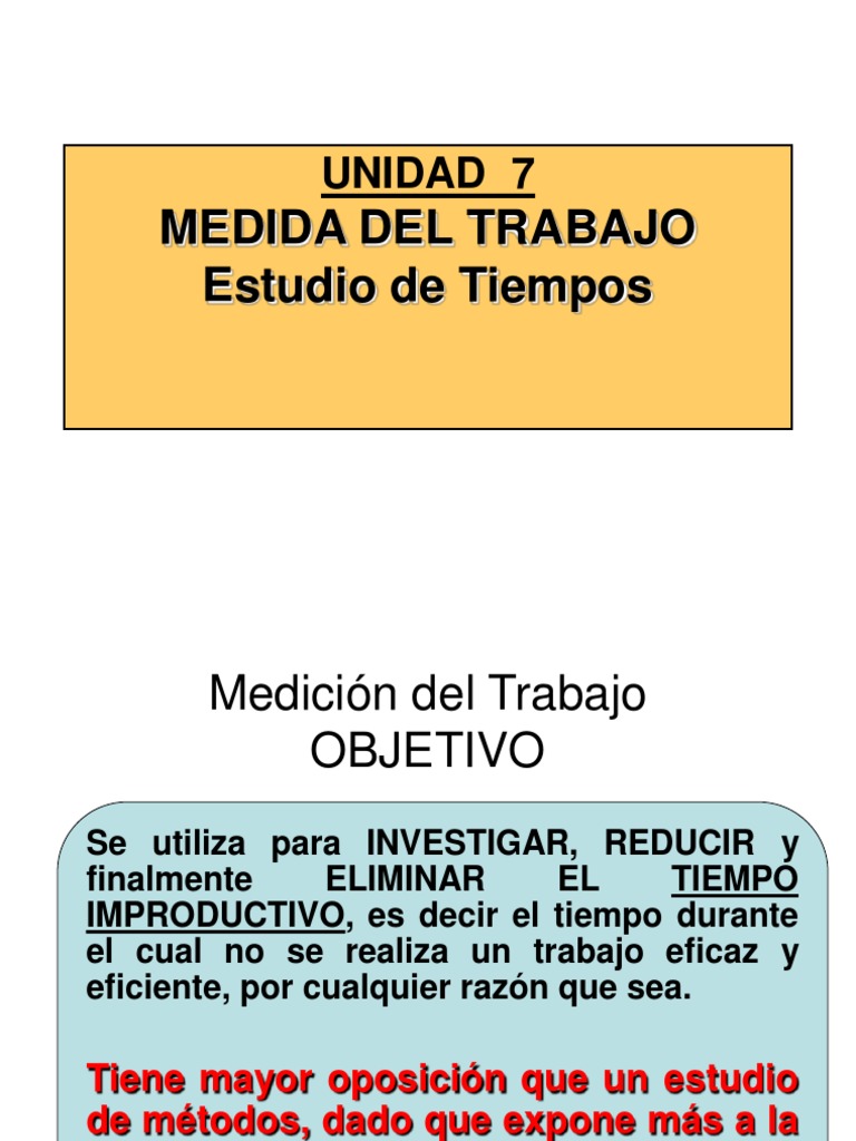Unidad 7 y 8 Estudio de Tiempos y Balance Lineas 2016 Ing Metodos | Descargar gratis PDF ...