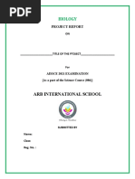 Class 11 English PROJECT SCHOOL CERTIFICATE | PDF