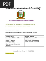 Prismatic Sala Model and Its Applicability in Developing Countries ...