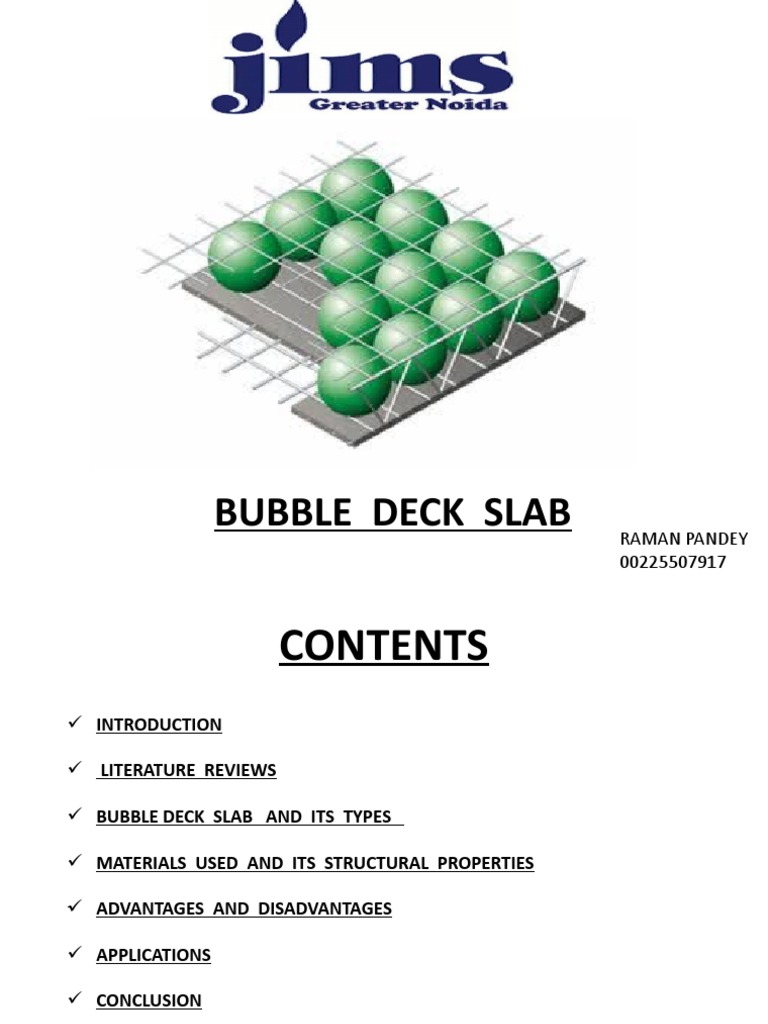 On Bubble Deck Slab | PDF | Strength Of Materials | Concrete