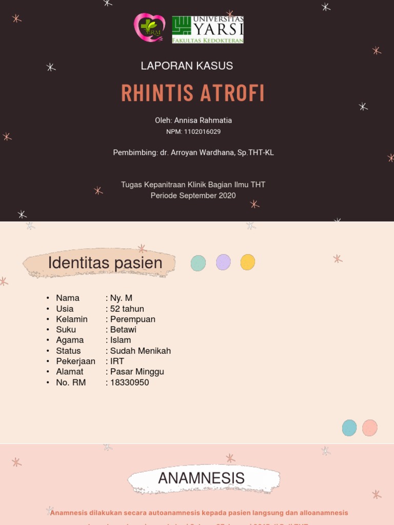 Rhinitis Atrofi | PDF